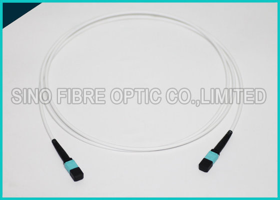 MPO to MPO fiber optic trunk cable Singelmode OFNP 5.0Mm Jacket