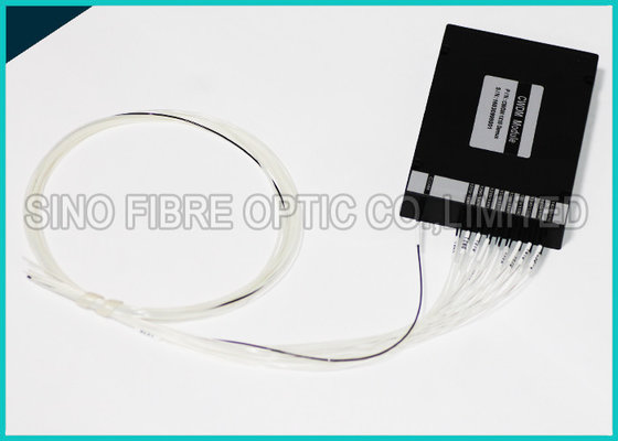 8 Channels L Band Fiber Optic PLC Splitter , CWDM Mux Demux PLC Splitter Module