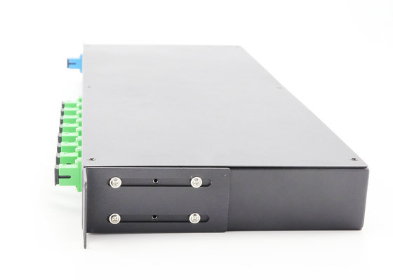 1 x 8 Fibre Optic Cable Splitter Compact Structure For CATV Networks