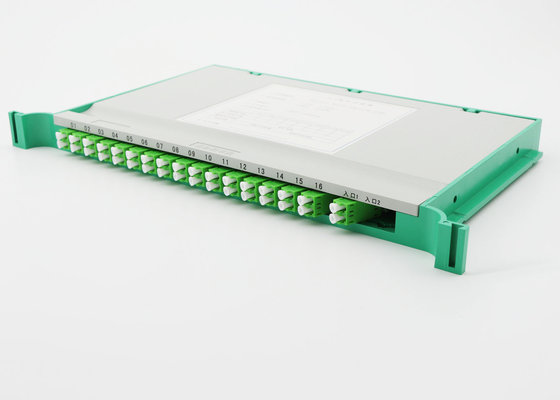 1 x 16 Ratio Fiber Optic PLC Splitter Multi - Port With  LC APC Connector