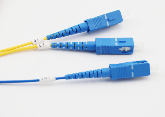1 / 2 Ratio Plc Splitter Module Exceptional Reliability With SC UPC Connector