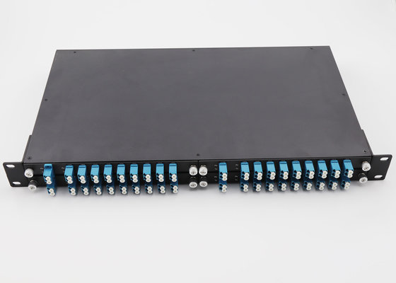 1470 ~ 1610nm CWDM Multiplexer Rack Mount Four In One Type With UPG Port