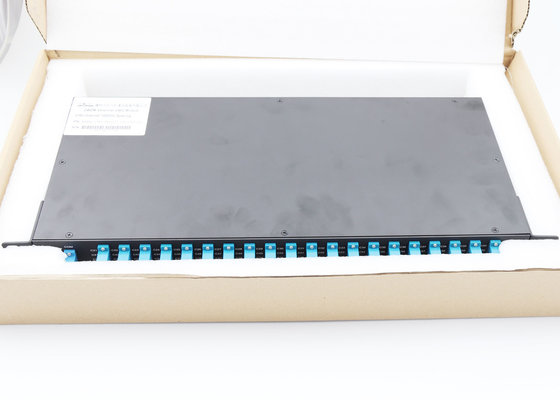 40Ch 100G MUX/DEMUX DWDM 1U Rack Mount with LC/UPC Connectors