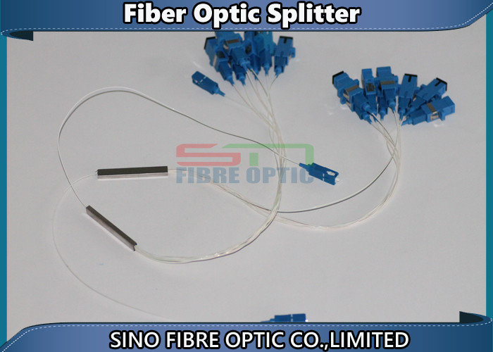 Mini 1.5M SC APC Optical Fiber Splitter PLC Module 1X16 Direct Output Fanout Kit LSZH Jacket