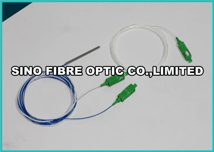 FBT Fiber Optic Splitter Dual Window Coupler -5 To 75 ℃ Working Temperature
