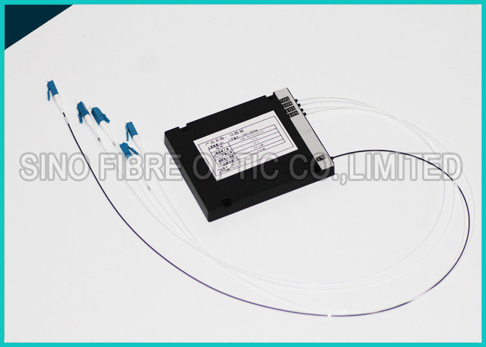 4 Channels Dense WDM Mux Demux Module Box Fiber Optic LC DWDM Splitter System