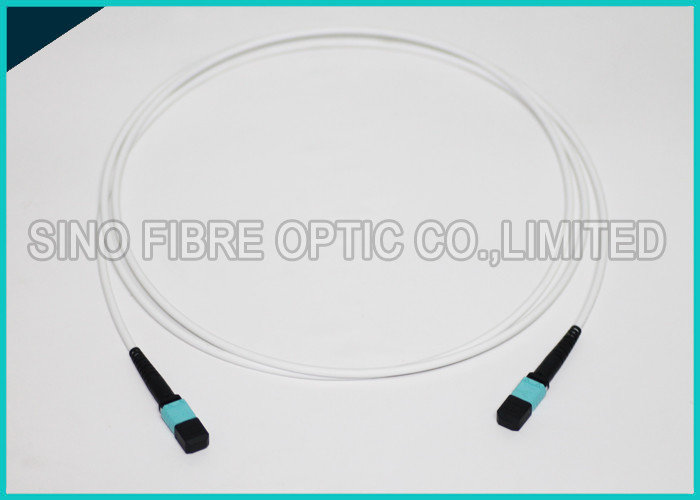 MPO to MPO fiber optic trunk cable Singelmode OFNP 5.0Mm Jacket