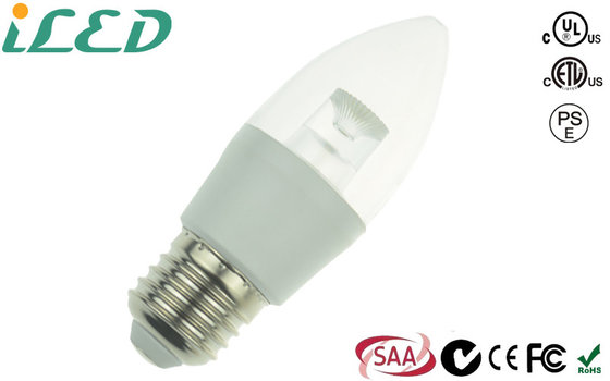 Halogen E27 Daylight Led Filament Candle Bulb 4000K 30000 Hours Lifespan