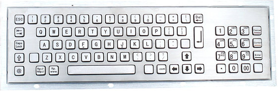 Customized Layout RS232 or USB 2.0 Metal keyboard plus PCI EPP Kiosk Metal Keyboard