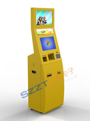 Lobby Style Check-in Kiosk with RFID card reader Self Check In Kiosk