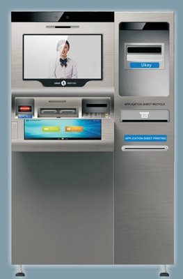 Interactive Information Kiosk ZT2980 VTM , Video Teller Machine