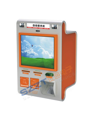 ZT2830 Wall Mounted Financial Payment Retail Mall Kiosk with Barcode Reader