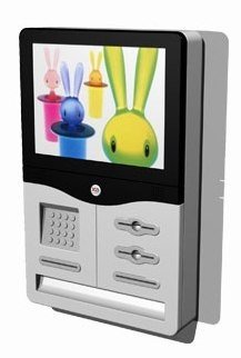 Wall-mounted Elegant & Innovative design Financial / Retail Mall Kiosk ZT2834-D00