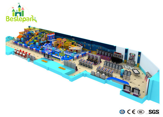 Supermarket / Preschool Ocean Themed Playground Smooth Surface High Durability