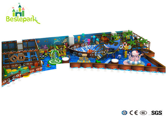 Supermarket / Preschool Ocean Themed Playground Smooth Surface High Durability