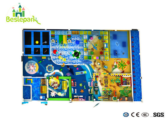 Ocean Theme Childrens Soft Play Area Ball Pool For Shopping Mall / Parks