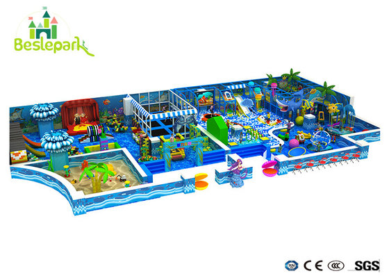 Customized Toddler Indoor Playground , Fun Play Indoor Playground With Galvanized Pipe