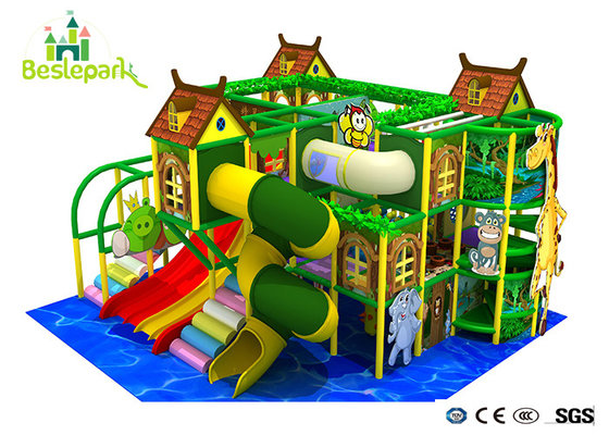 Soft Huge Jungle Gym Indoor Playground Anti Skid For Kids 3 - 15 Years Old