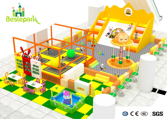 Amusement Park Kids Soft Play , Kids Indoor Play Gym For 3 - 15 Years Old