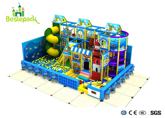 Giant Toddler / Baby Indoor Playground Anti - Crack With Galvanized Steel Pipe
