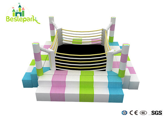 Large Scale Soft Indoor Toddler Play Center With Plastic Parts / EVA Mat