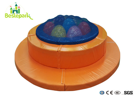Large Scale Soft Indoor Toddler Play Center With Plastic Parts / EVA Mat