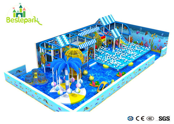 The Shopping Mall Kids / Baby Climbing Gym With Plastic Slid / Soft Toys