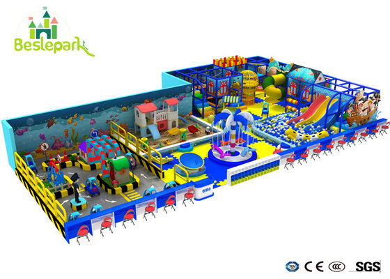 Shopping Mall Kids Swing Sets , Playground Swing Set With Ball Pool