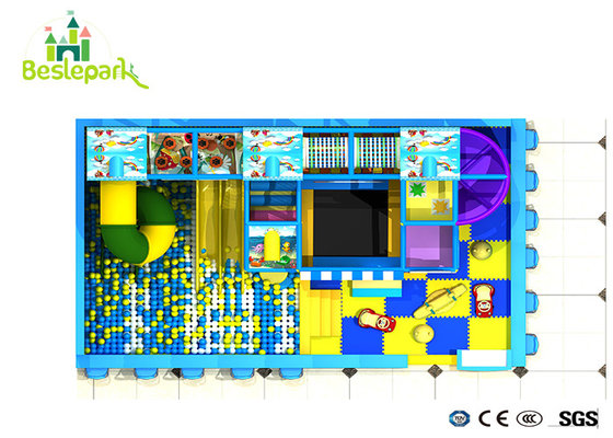 Castle House Theme Park Children Indoor Playground Fairy Tale Soft Play Equipment