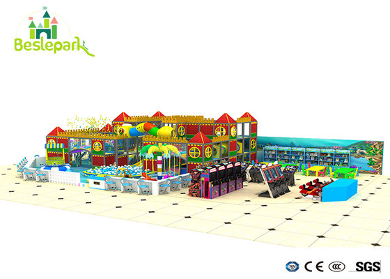 Castle House Theme Park Children Indoor Playground Fairy Tale Soft Play Equipment