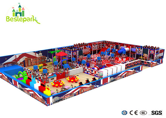 Kids Theme Playground Equipment British Style Park / Soft Play Structures