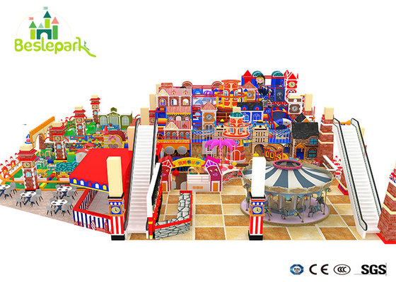 Soft Play Equipment MazeTheme Park Amusement Park For Preschool Children