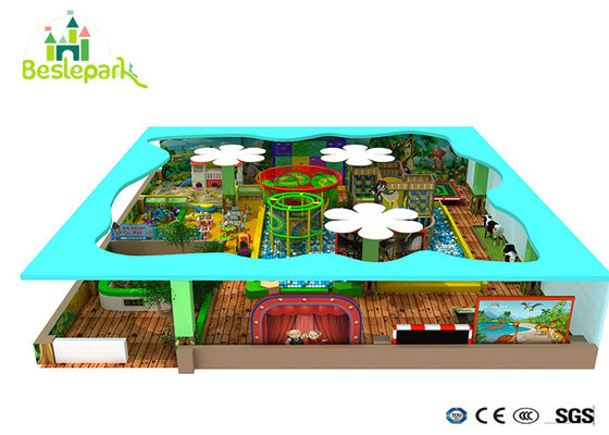 Large Dreamlike Kids Indoor Playground For Residential Quarters Anti - Toxic