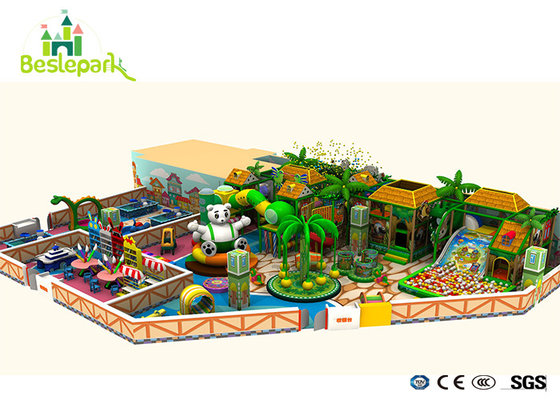 Huge Children Indoor Playground Family Fun Play Area / Kids Play Equipment