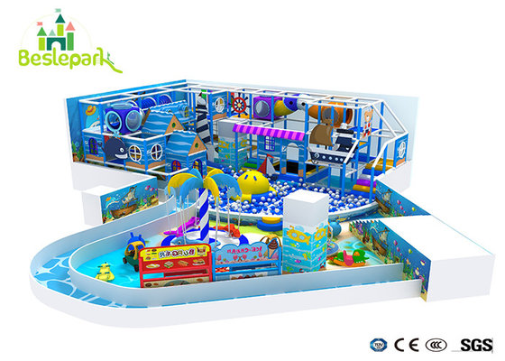 Eco - Friendly Ocean Themed Playground Equipment For Commercial Center And Kindergarden