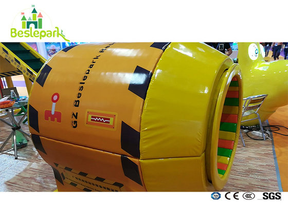 Construction Engineering Theme Park Kids Indoor Playground Electrostatic Baking Painting