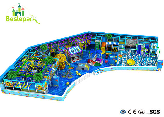 Shopping Mall Kids Indoor Playground With Amusement Equipment & Environmental
