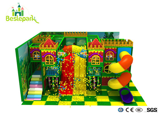 Kindergarden Kids Indoor Playground With Rotary Slide