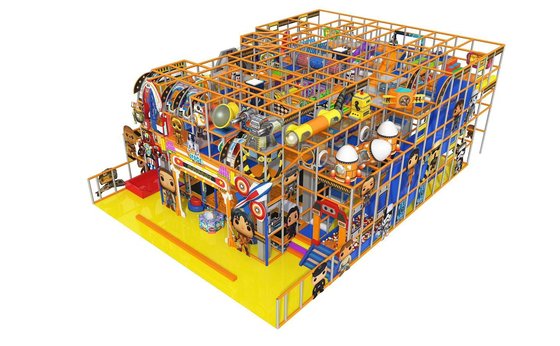 Colorful Indoor Play For Preschoolers Large Scale Custom Made Design