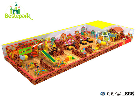 Commercial Centers Baby Indoor Playground Colorful With PVC Soft Covering