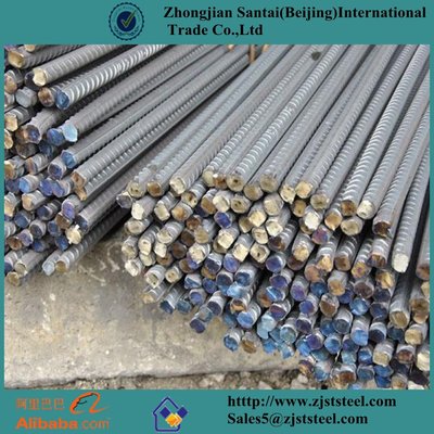Carbon steel black reinforcing steel rebar iron rod for construction