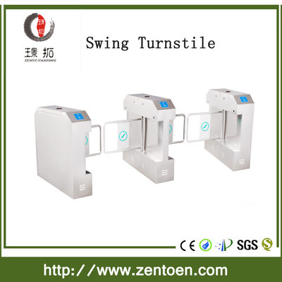 RFID security turnstile gate swing turnstile/ access control pedestrian swing turnstile