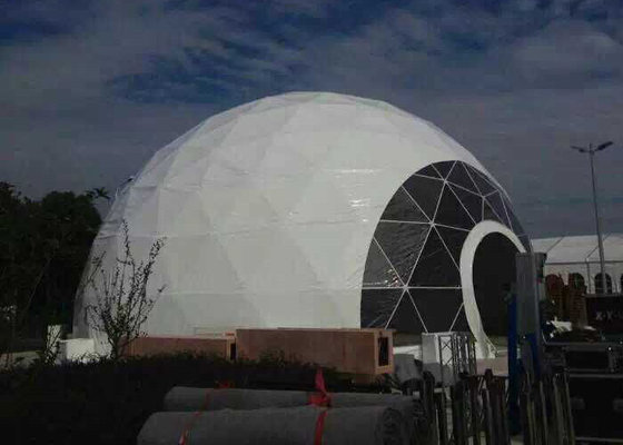 Marquee Greenhouse large geodesic tent 10m Diameter For Fashion Shows