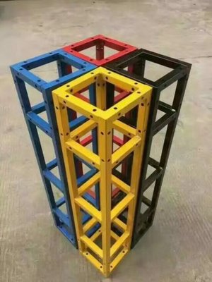Color Customized Aluminum Stage Truss Creative Alphabet Letter Shape Irregular Shape