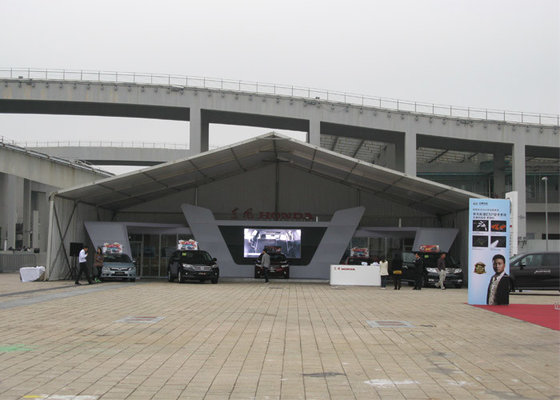 PVC 큰 연약한 벽 전시회 대피소 구조 천막 12m x 15m 모듈 구조
