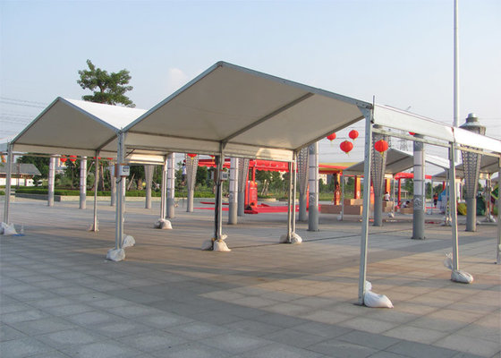 Fabric Structure Outdoor Canopy Tent , 100km/H Small Event Tent Without Windows