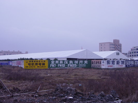 30m X 60m White Event Tent , Light Weight Aluminium Frame Permanent Outdoor Tent