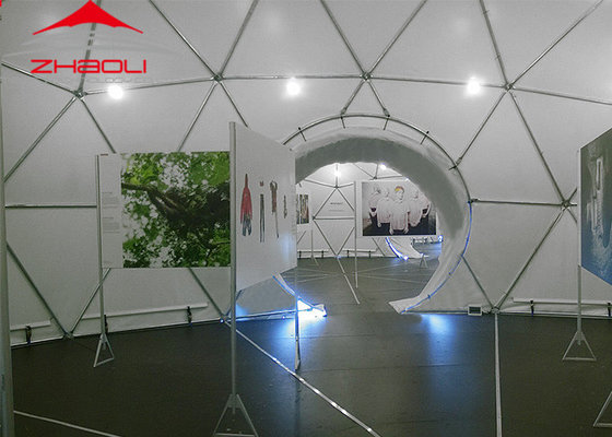 Customized Galvanized Steel Tube Geodesic Dome Tent For Event Diameter 20m