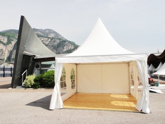 4x4m double PVC Coated Polyester Textile Pogoda Event Tent With Sidewall