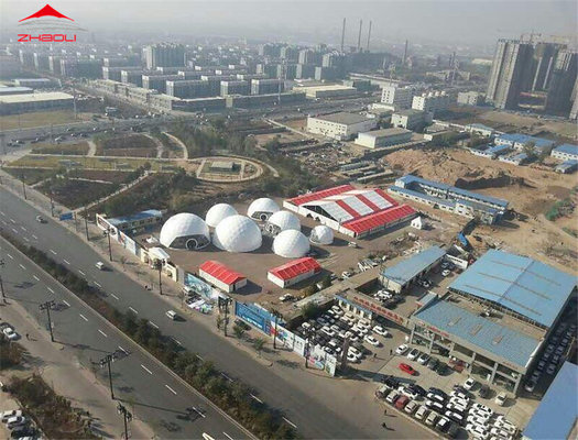 Fire Retardant Geodesic Dome Tent Diameter 30m / Large Commercial Tents